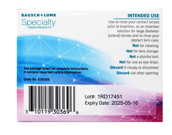 ScleralFil Preservative Free Saline Solution for Scleral, Soft, & Rigi ...