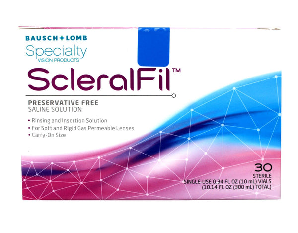 ScleralFil Preservative Free Saline Solution for Scleral, Soft, & Rigi ...