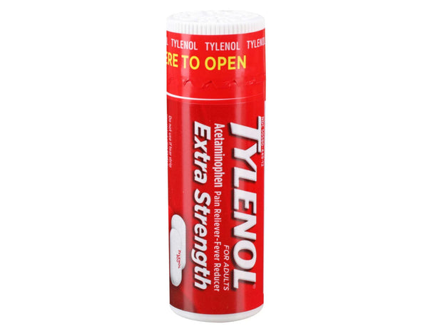 Tylenol Acetaminophen Extra Strength 500mg 10 Caplet Vial | Mr Medical